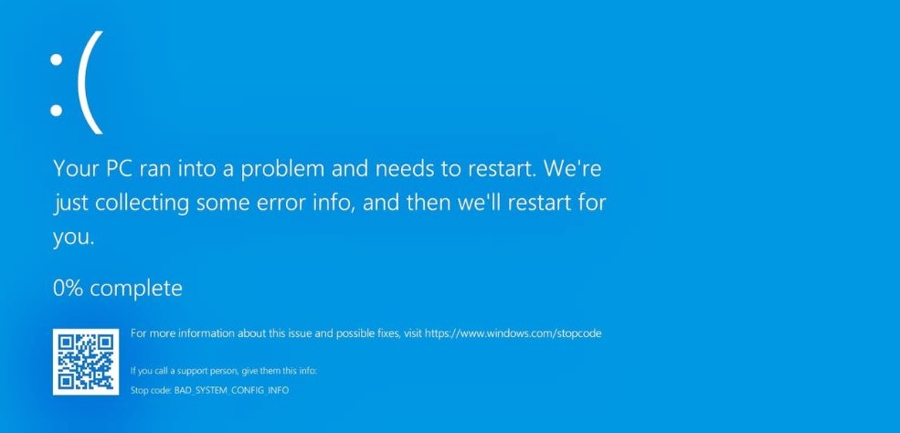 Bad System Config İnfo Hatası Çözümü | Tozlu Mikrofon